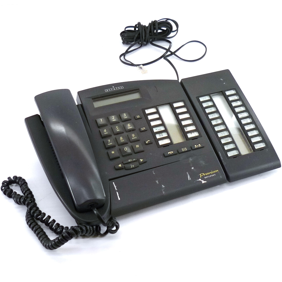 Alcatel 4020 Premium Reflexes Phone Graphite mit 4090M Tastenmodul~mit ...