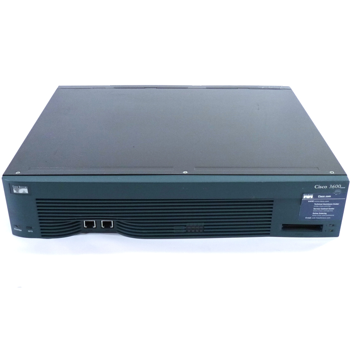 Cisco 3640 4slot Modular Router inkl. BRi 4B-S/T und PRi 1CE1B ~mit ...